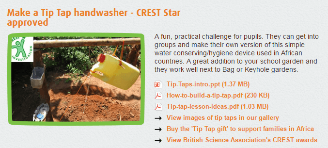 Make a Tip-Tap recycled handwasher - water project › Reboot Education